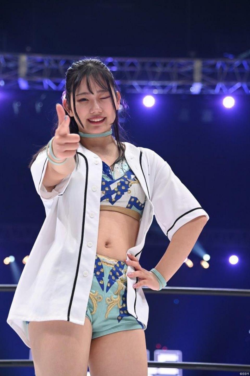 【週刊プロレスmobile】週モバ写真館『女子プロレスラー美女カタログ2023⑨天咲光由（スターダム）』～天咲光由／2023 1 3横浜武道館①～